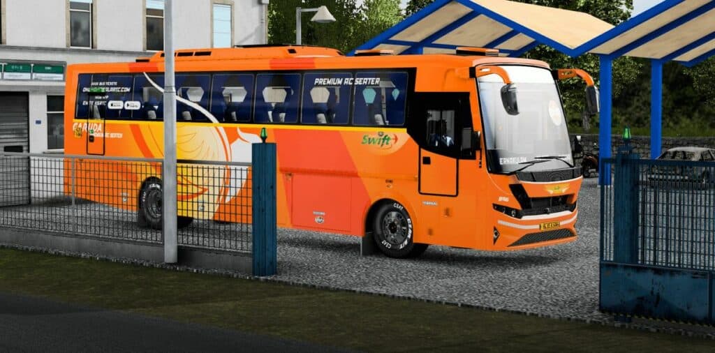 Indian KSRTC Swift Bus AC Seater Bus Mod By BIJU MON for V1.37 to V1.50 ...