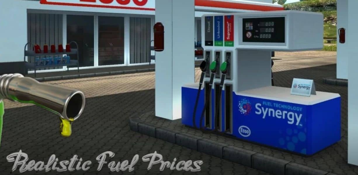 Realistic Fuel Prices – Week 33 v1.0 - ETS2 Mod Download