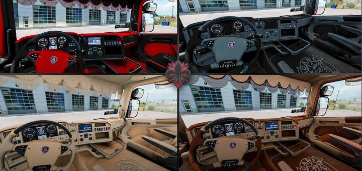 ETS2 Interiors Mods | Euro Truck Simulator 2 Interiors Mods Download