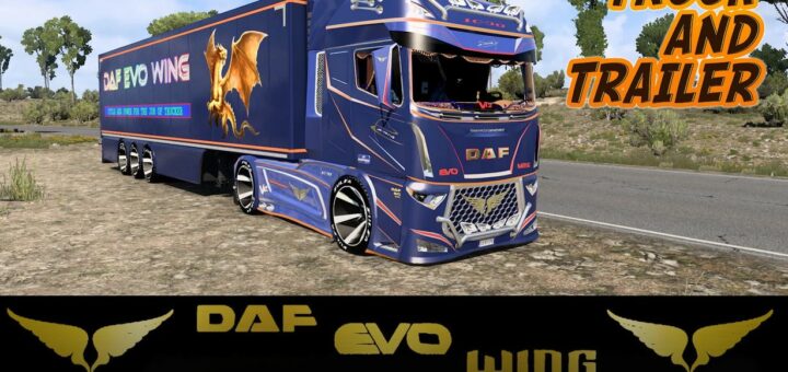 Daf Evo Wing - ETS2 Mods | Euro Truck Simulator 2 Daf Evo Wing Mods