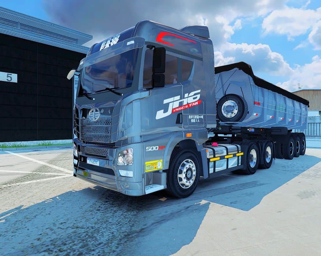 JH6 FAW ELETRICO 1.51 - ETS2 Mod Download