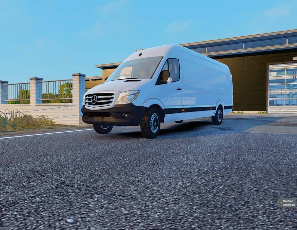 Mercedes Benz sprinter BR 1.51 - ETS2 Mod Download