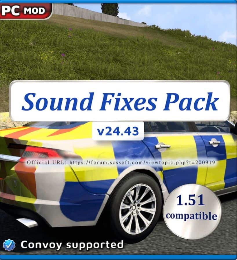 Sound Fixes Pack v24.43 - ETS2 Mod Download