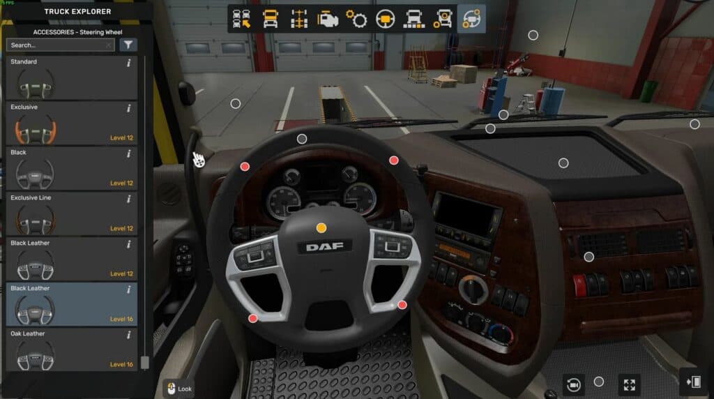 Steering wheels for all trucks 1.51 - ETS2 Mod Download