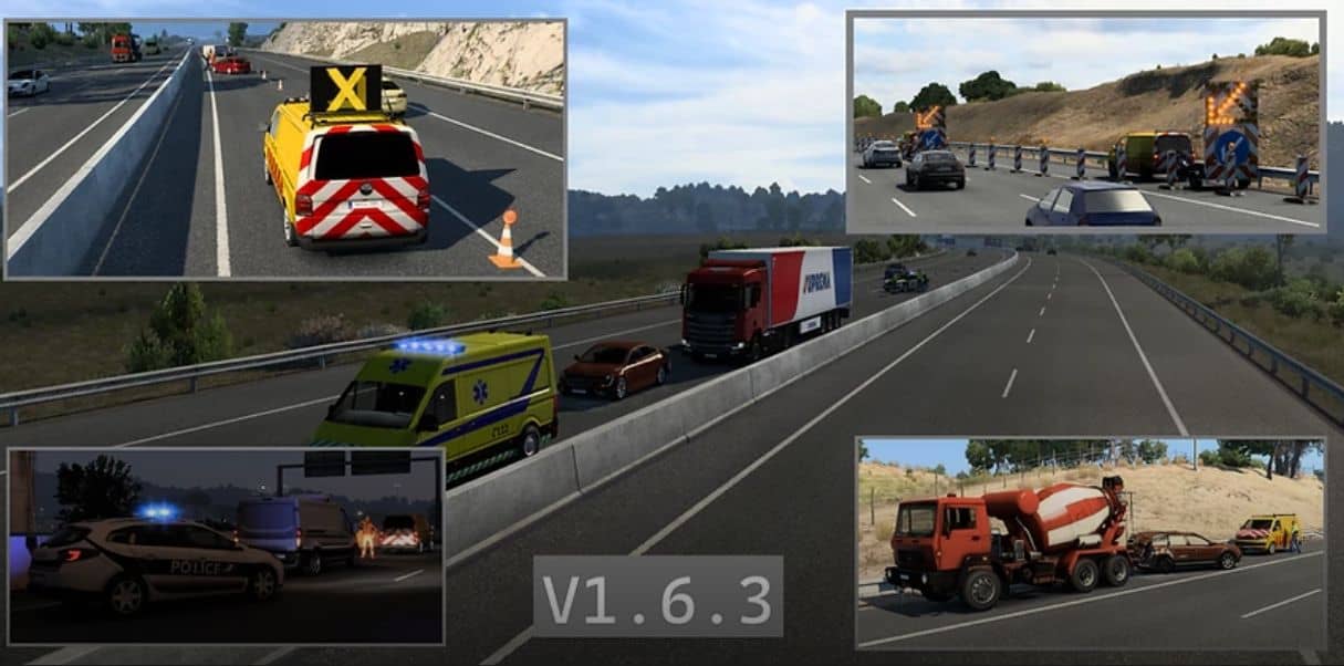 Daniels ETS2 Random Events v1.6.3 - ETS2 Mod Download