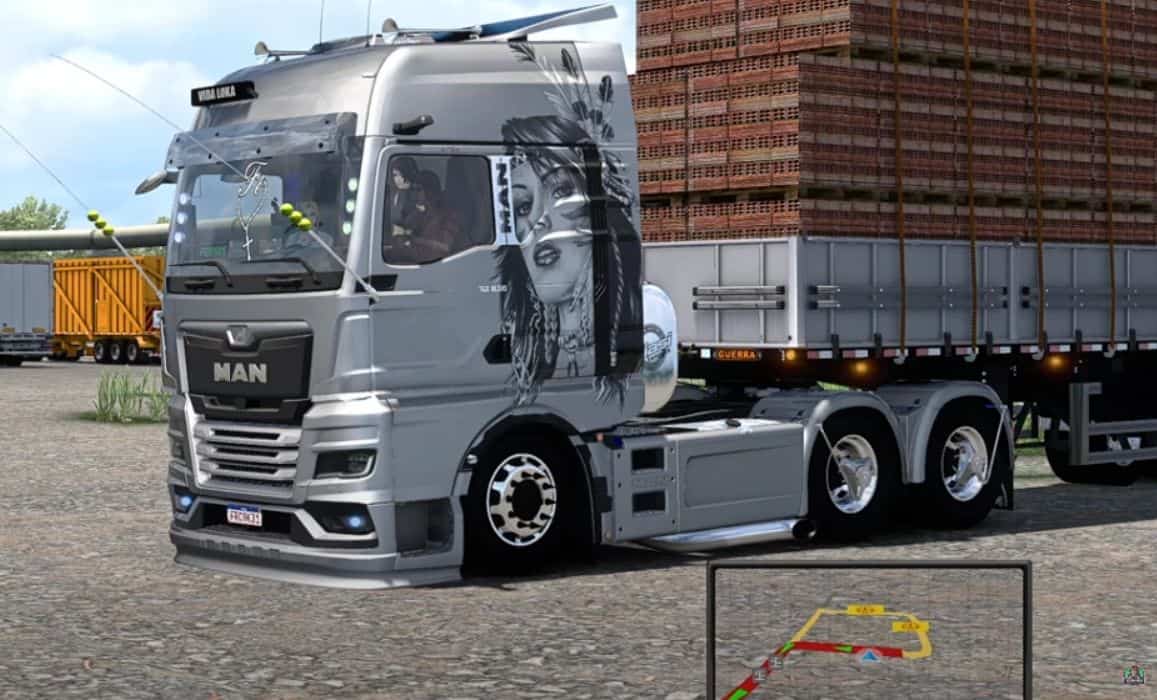 Man TGX 2020 1.51 - ETS2 Mod Download