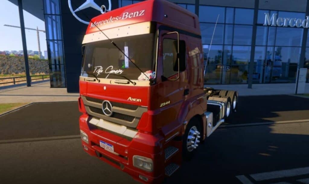 Mercedes Axor 2544 1.51 - ETS2 Mod Download