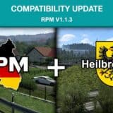 RPM Rheinland & Pfalz 1:1 Map v1.1.3 1.52 - ETS2 Mod Download