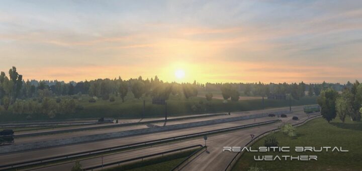 Realistic Rain v4.1.2 - ETS2 Mod Download