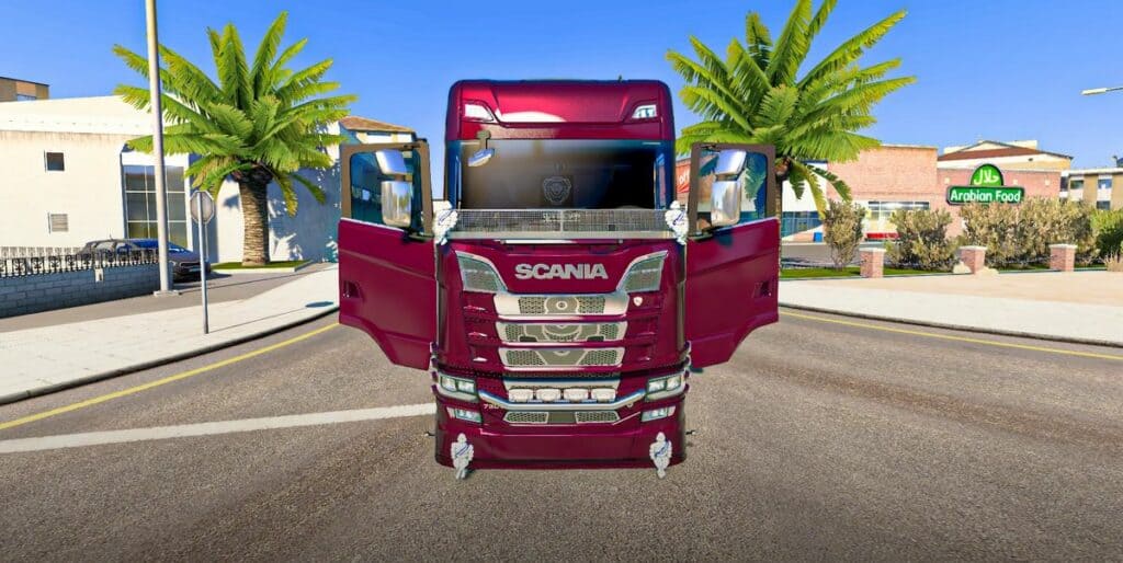 Scania Door Opener Mod v1.0 - ETS2 Mod Download