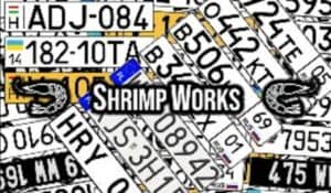 Shrimp Works License Plate Pack v1.0 - ETS2 Mod Download