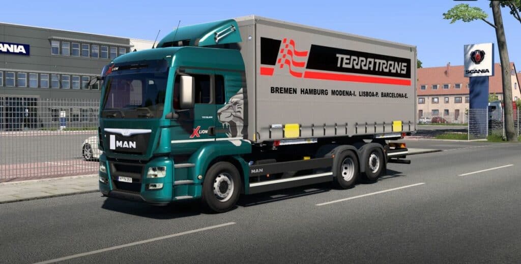 Swap Body Addon MAN TGS E6 By Madster v1.0 - ETS2 Mod Download