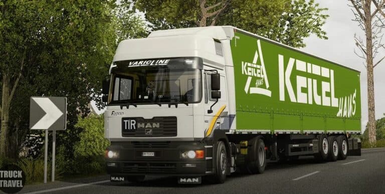 MAN F2000 EVO by XBS v1.8 - ETS2 Mod Download