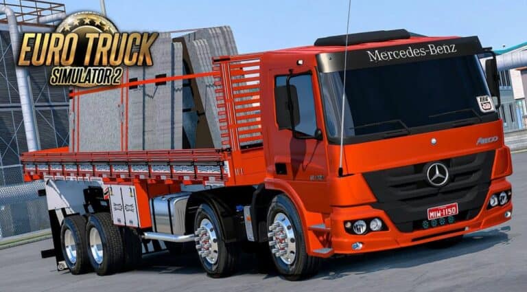 MB Atego 2426 Bitruck v1.0 - ETS2 Mod Download