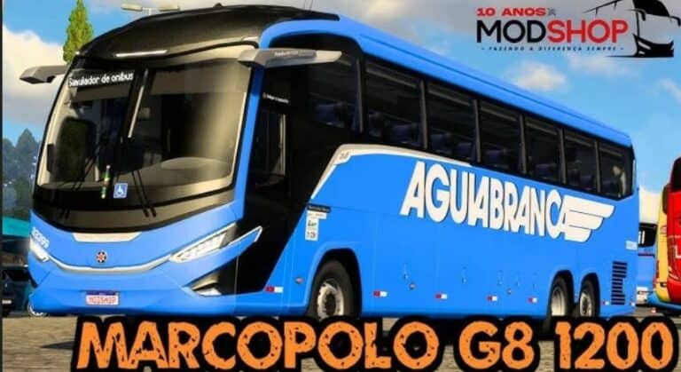 Marcopolo G8 1200 v1.0 - ETS2 Mod Download