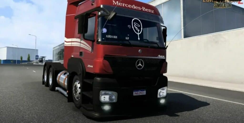 Mercedes Benz Axor 2544 + Interior v2.0 - ETS2 Mod Download