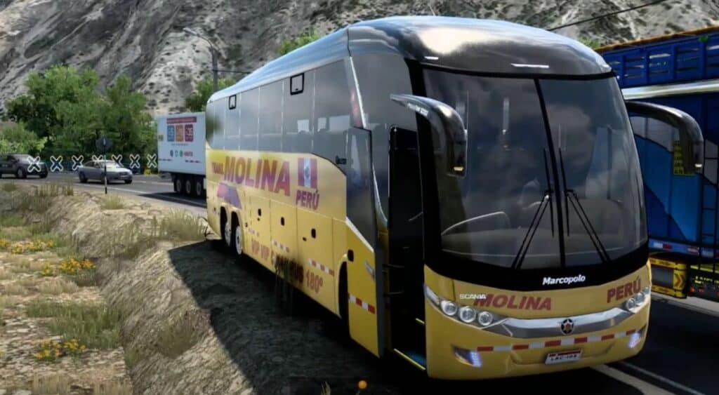 Peru Roads 1.53 - ETS2 Mod Download