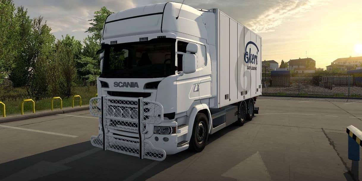 Rigid chassis addon for Scania PGR-Series 2004-2018 v1.0 - ETS2 Mod Download