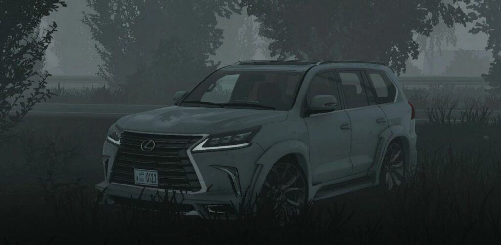Lexus LX 570 Super Sport 2021 v2.4 1.53 - ETS2 Mod Download