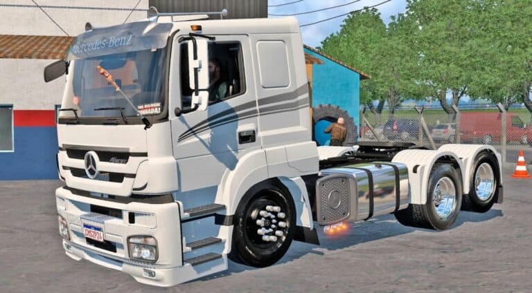 MB AXOR 1.5x - ETS2 Mod Download