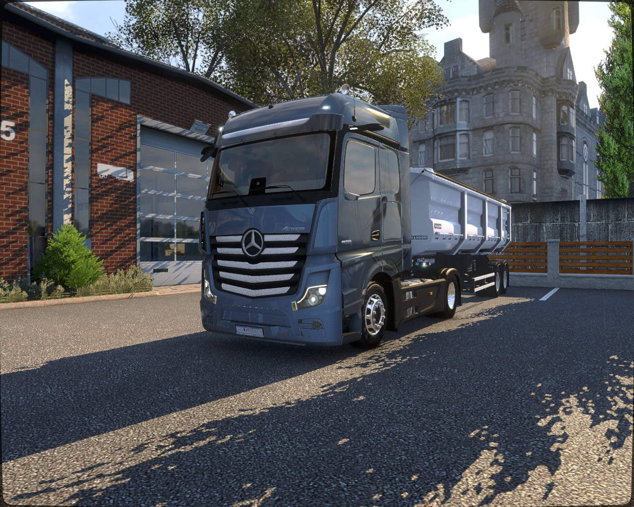 Mercedes Benz New Actros 2019 v1.0 - ETS2 Mod Download