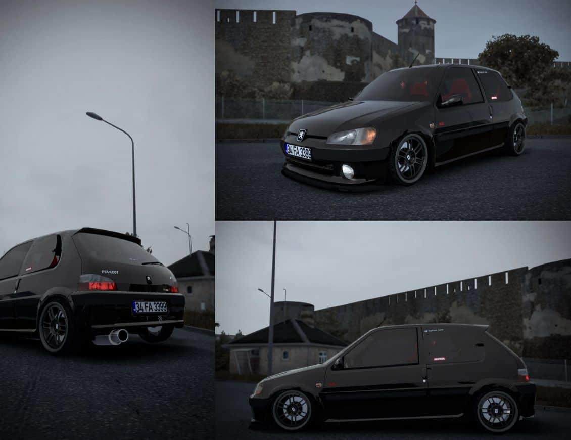 Peugeot 106 GTİ 1.53 - ETS2 Mod Download