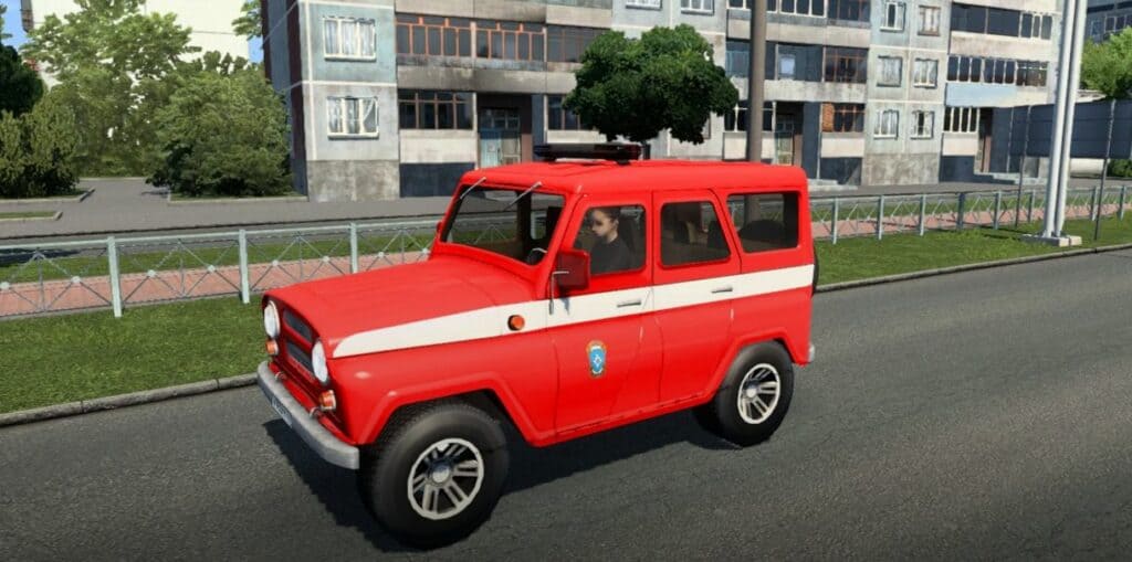 Police & ambulance extended pack v1.53 - ETS2 Mod Download