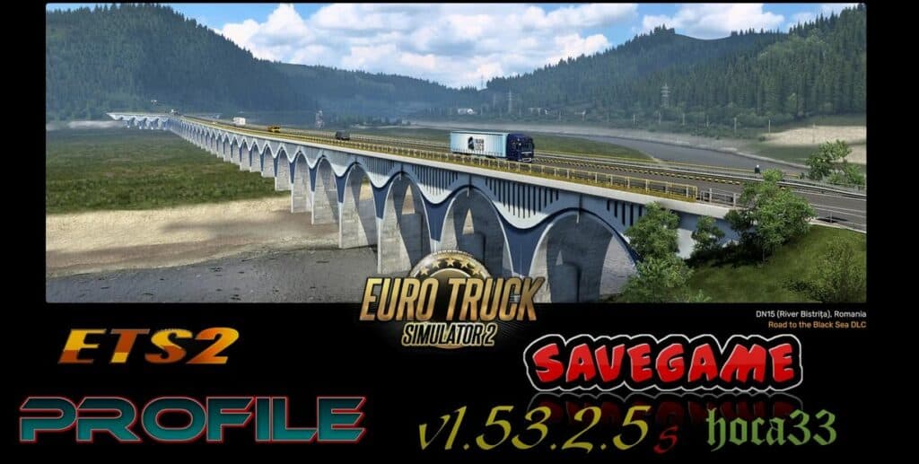 Save Game (Profile) v1.53.2.5s - ETS2 Mod Download