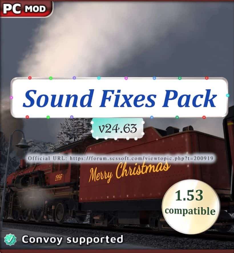 Sound Fixes Pack v24.63 - ETS2 Mod Download