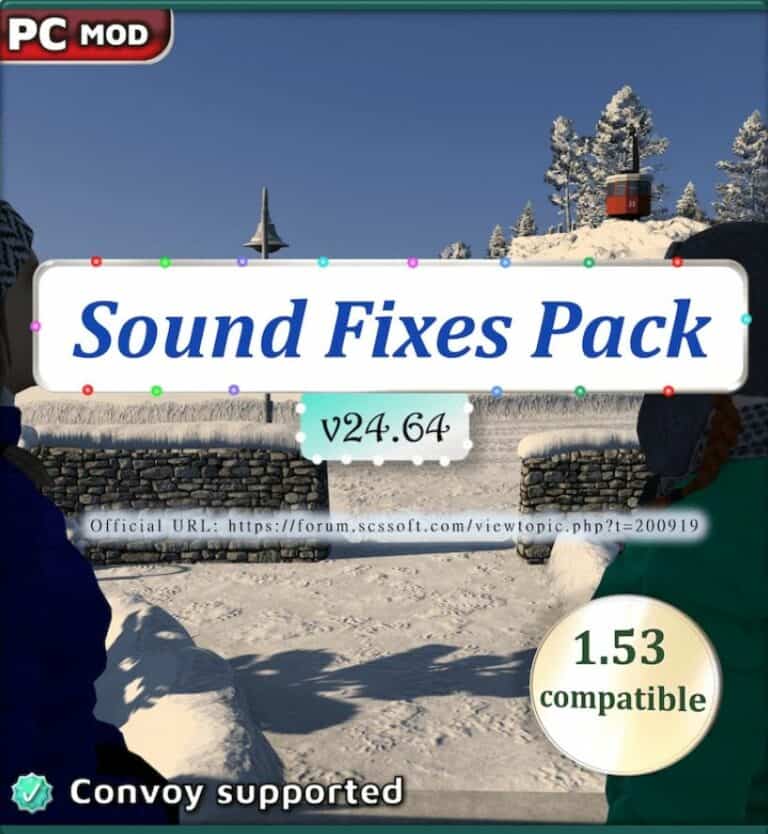 Sound Fixes Pack v24.64 - ETS2 Mod Download