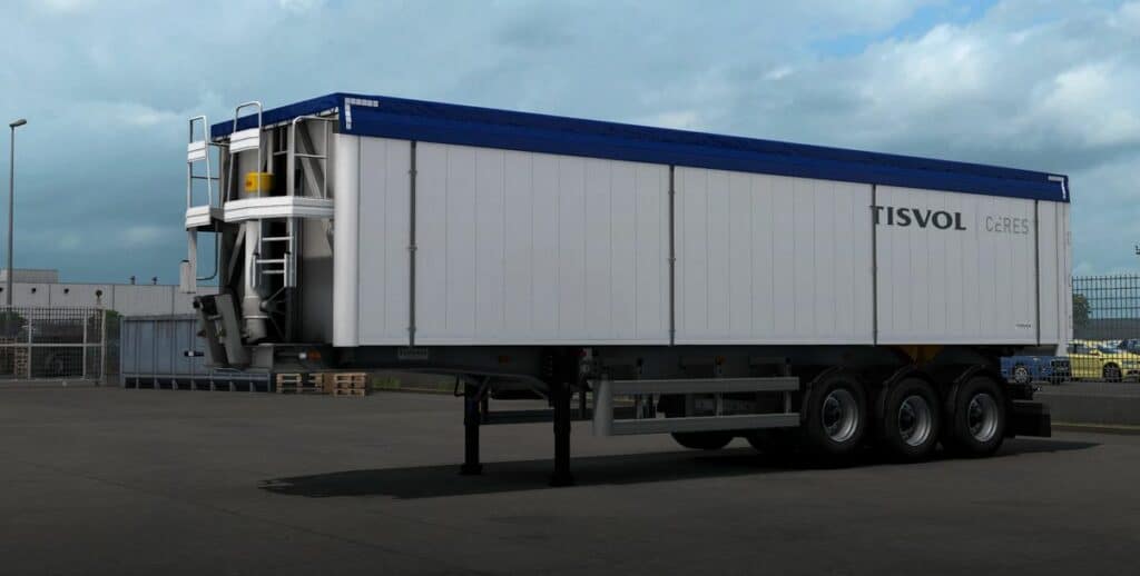 Tisvol Tipper Trailer v1.0 - ETS2 Mod Download