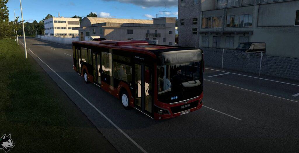 Pack city buses into traffic v1.2 - ETS2 Mod Download