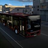 Pack city buses into traffic v1.2 - ETS2 Mod Download