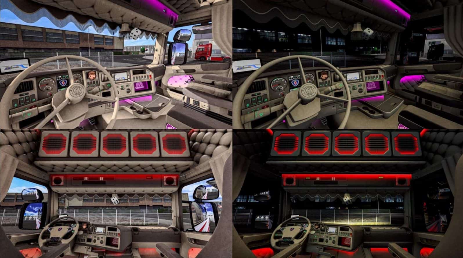 R6 RJL Holland Style Topline İnterior v1.0 1.53 - ETS2 Mod Download