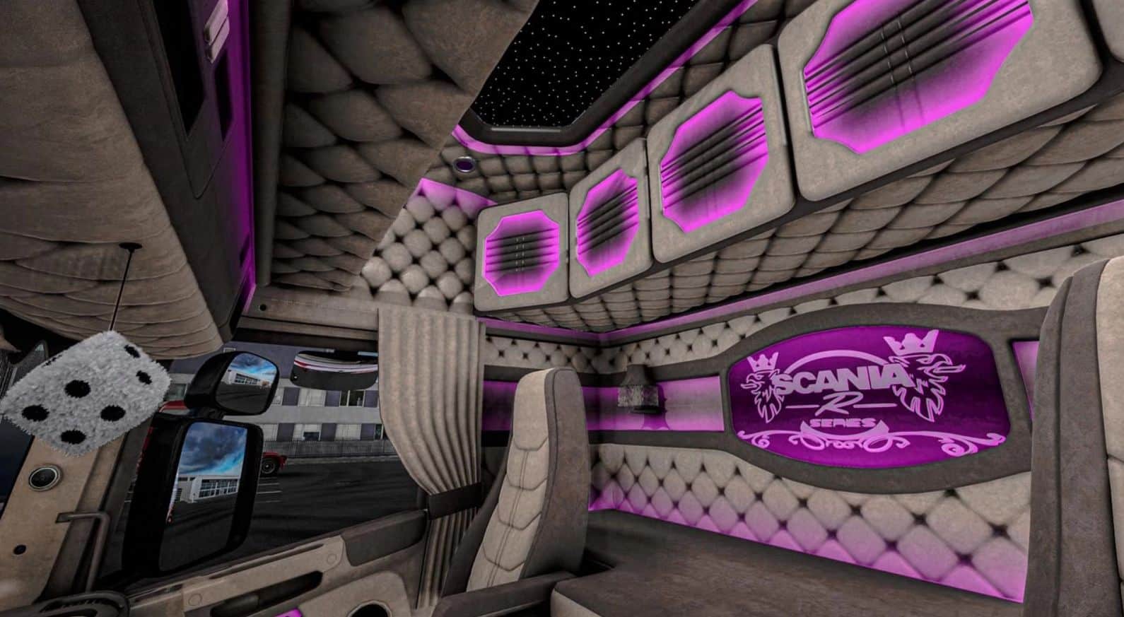 R6 RJL Holland Style Topline İnterior v1.0 1.53 - ETS2 Mod Download