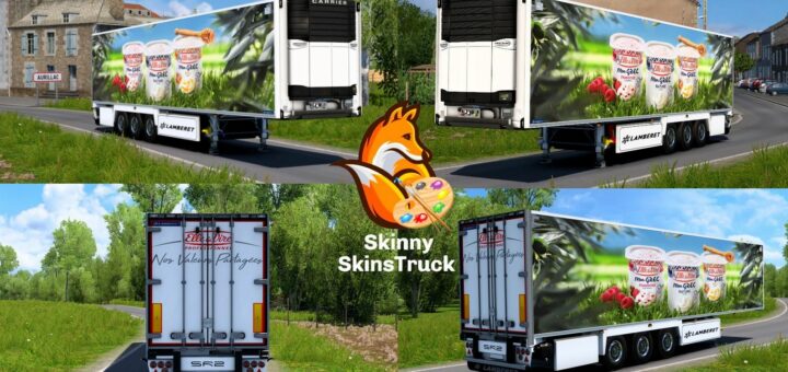ETS2 Trailer Skins Mods | Euro Truck Simulator 2 Trailer Skins Mods