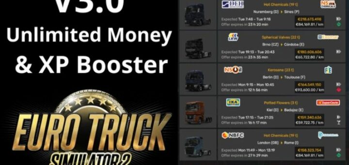 XP - ETS2 Mods | Euro Truck Simulator 2 XP Mods