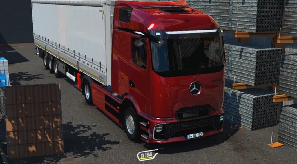 Mercedes Benz Actros MP6 1.53-1.54 - ETS2 Mod Download