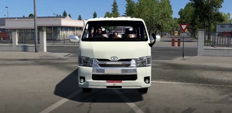 New Toyota Hiace Mod V1.0 - ETS2 Mod Download