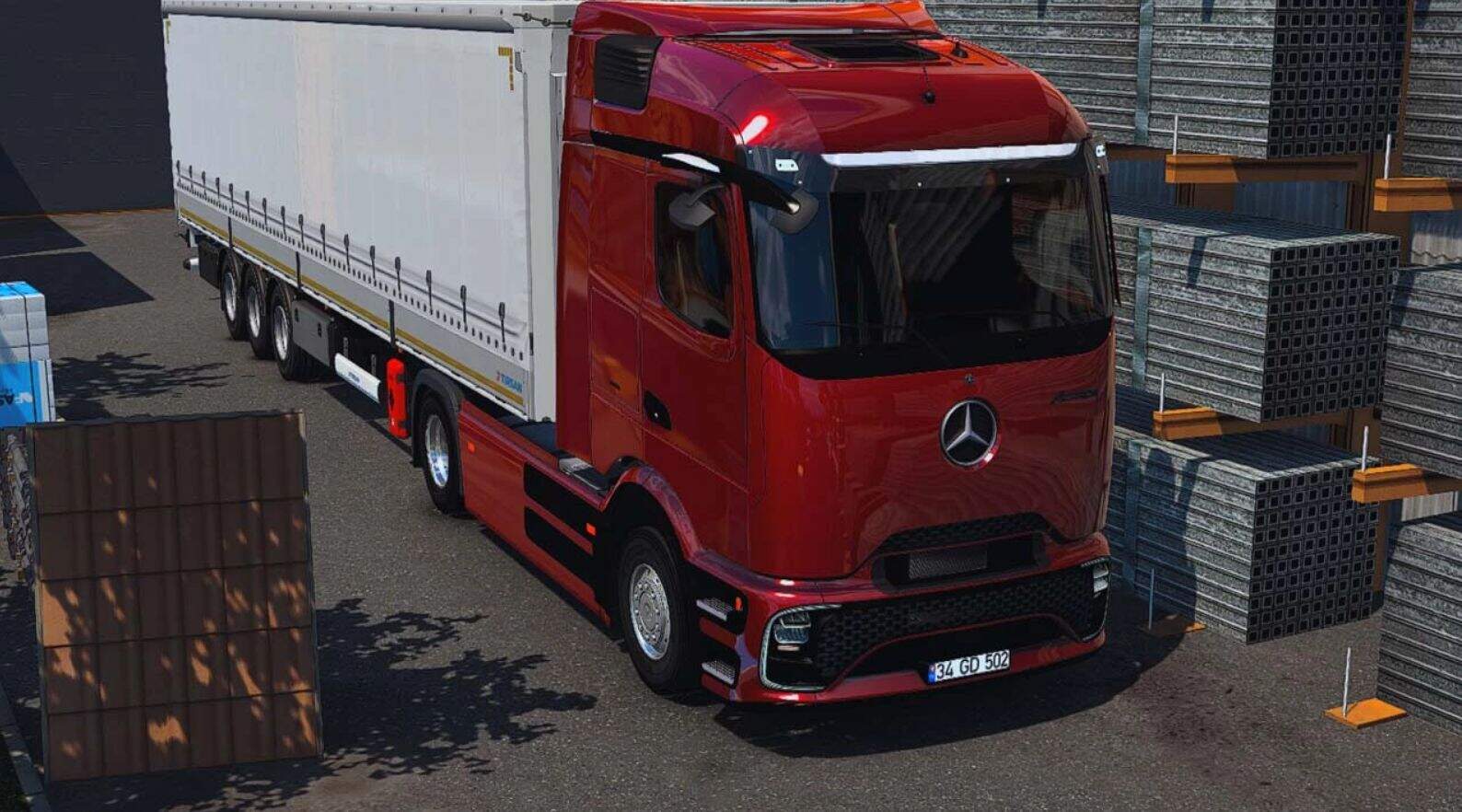 Mercedes Benz Actros MP6 v1.2 1.54 - ETS2 Mod Download