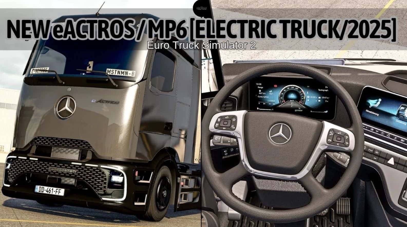 Mercedes Benz Actros MP6 v1.2 1.54 - ETS2 Mod Download