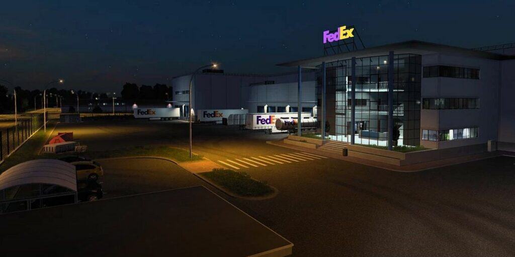 Real companies, gas stations v2.03.08 - ETS2 Mod Download