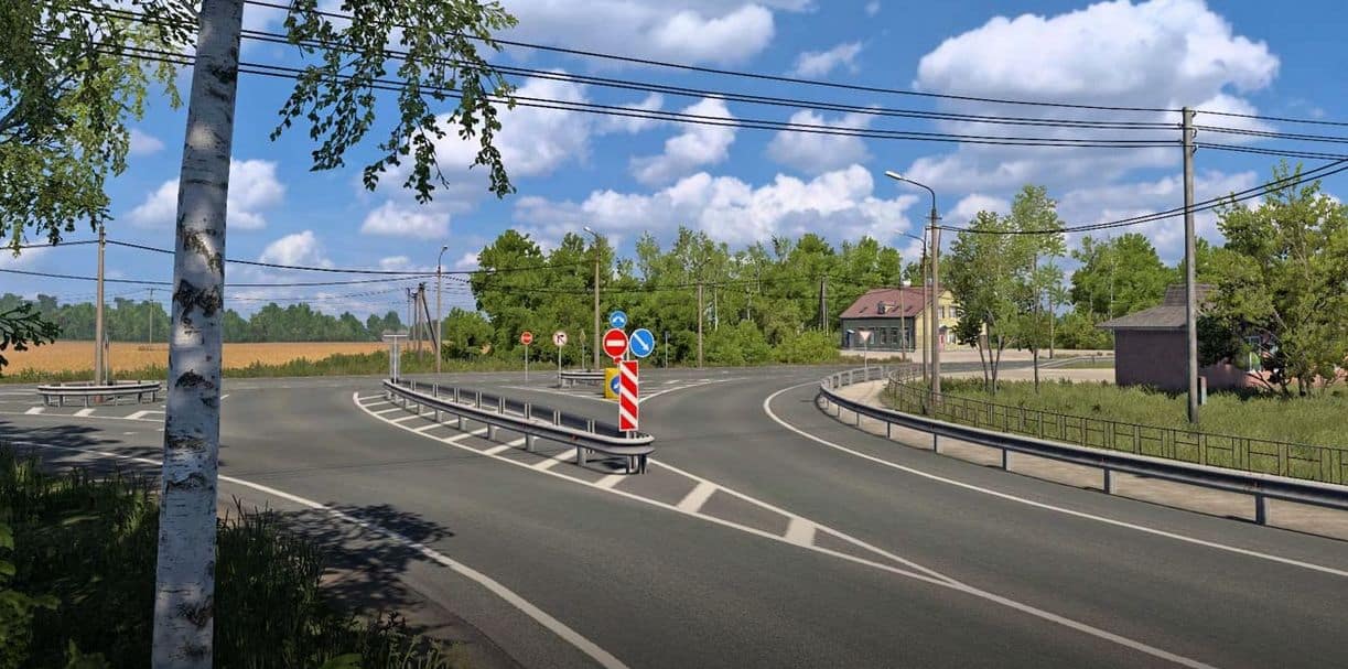 RusMap v2.53 1.54 - ETS2 Mod Download