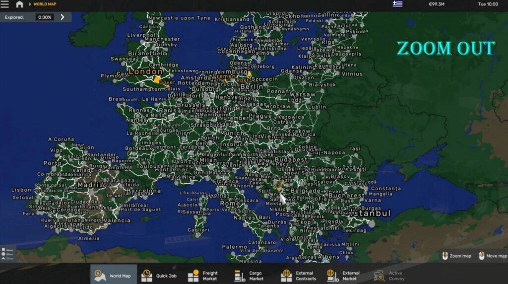 The World Background Map v3.2 - ETS2 Mod Download