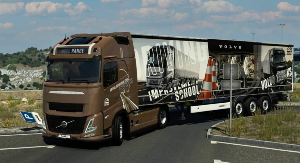 Volvo FH 2022 Aero Addon v1.54 - ETS2 Mod Download