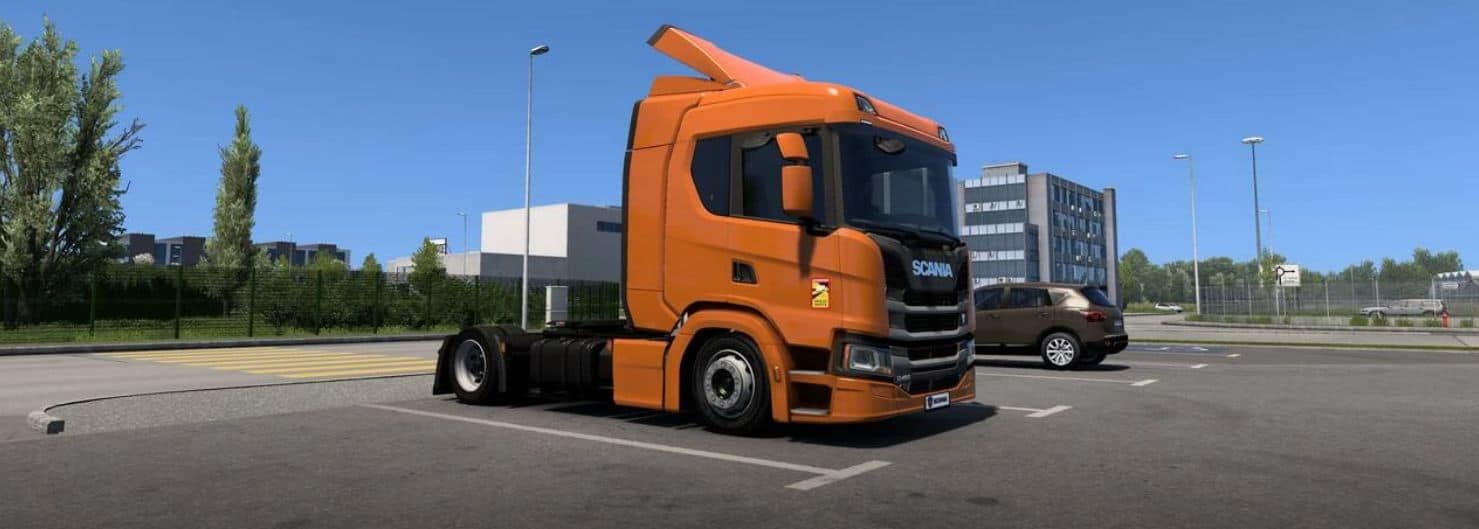 Low deck chassis addon for Eugene Scania NG v1.7 - ETS2 Mod Download