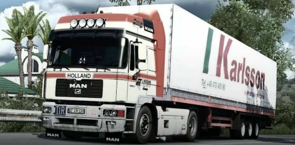 MAN F2000 Commander Rework v20 1.54 - ETS2 Mod Download