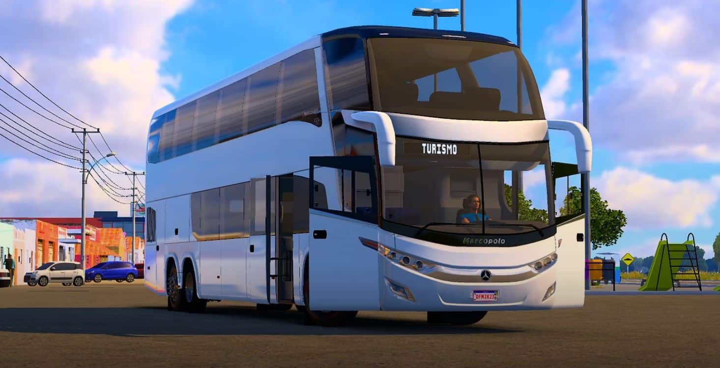 Marcopolo Paradiso G7 1800 DD 8×2 Mercedes Benz v1.0 - ETS2 Mod Download