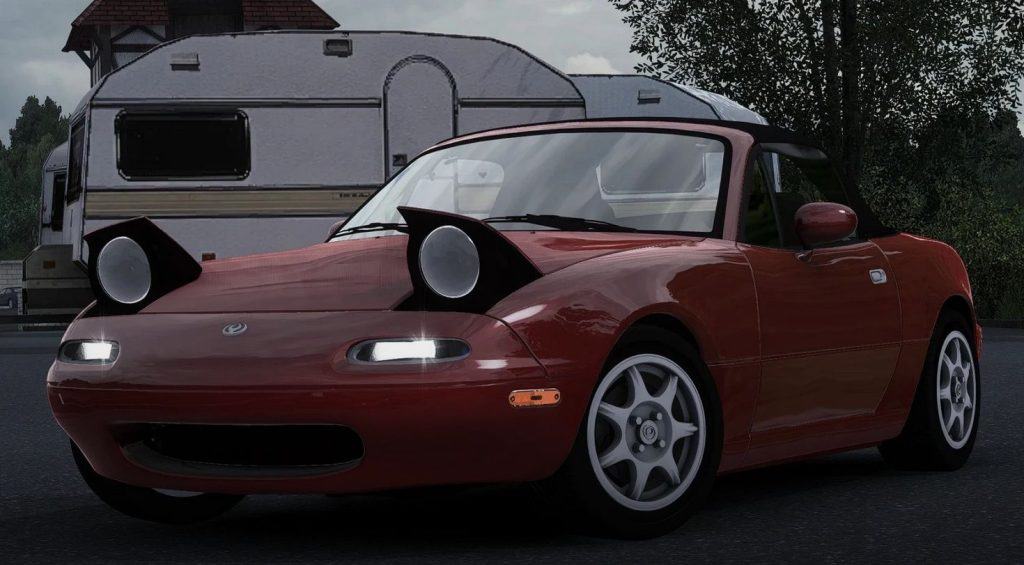 Mazda MX-5 Miata NA V2.0 1.55 - ETS2 Mod Download