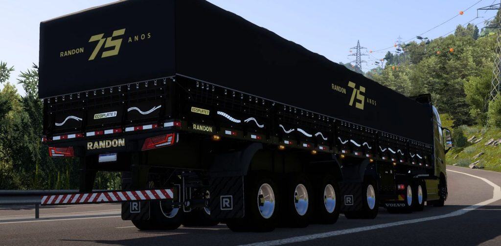 Randon New R/ Linha R Granelero v1.7 - ETS2 Mod Download